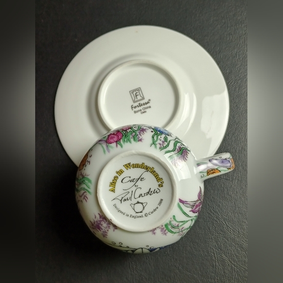 Paul Cardew | Dining | Alice In Wonderlands Cafe Tea Coffee Cup And ...